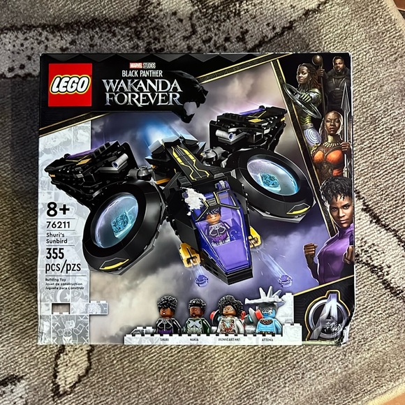 Lego | Toys | Marvel Black Panther Wakanda Forever Shuris Sunbird Lego ...